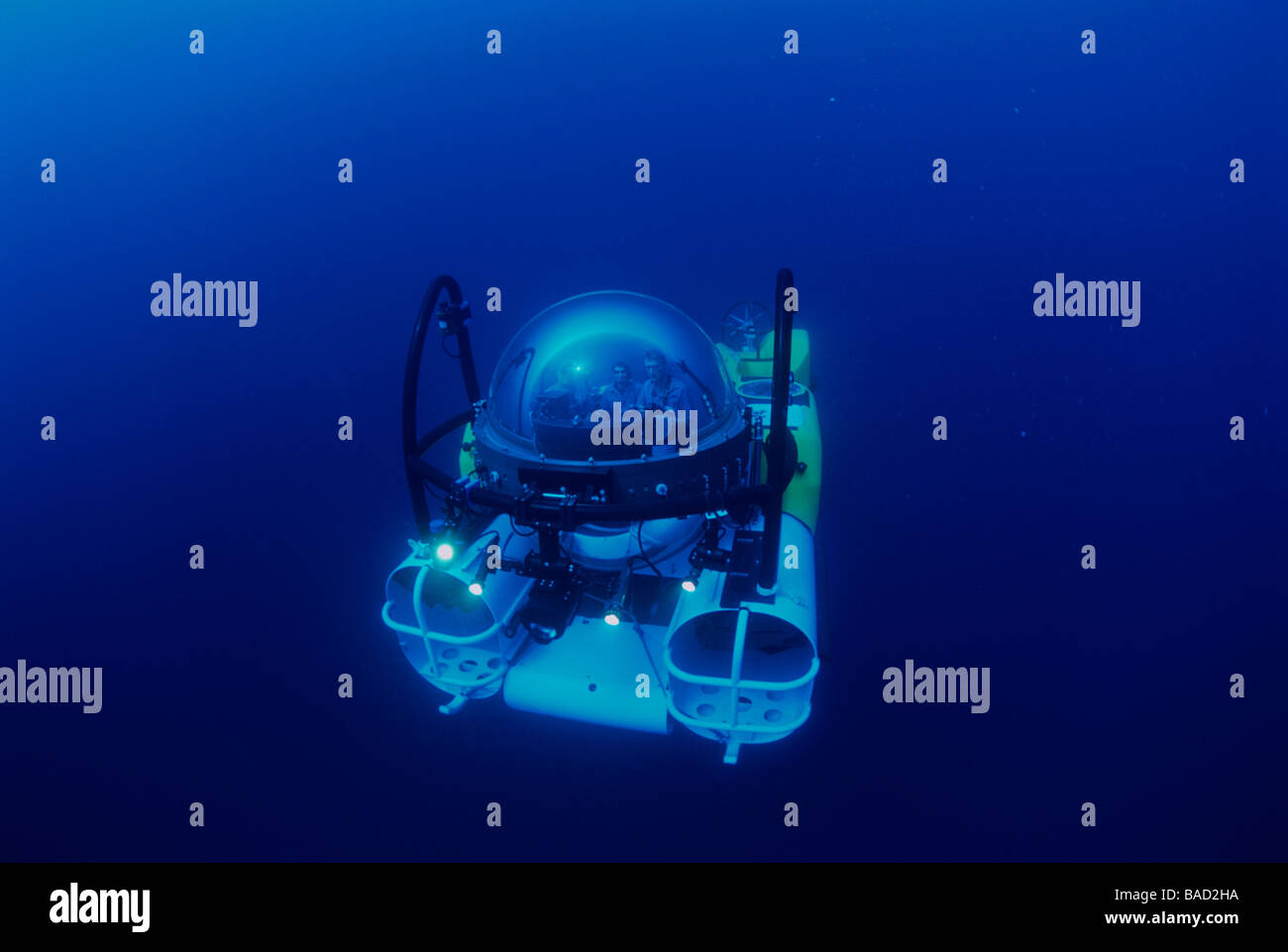 DeepSee deep diving submersible Cocos Island Costa Rica Pacific Ocean ...