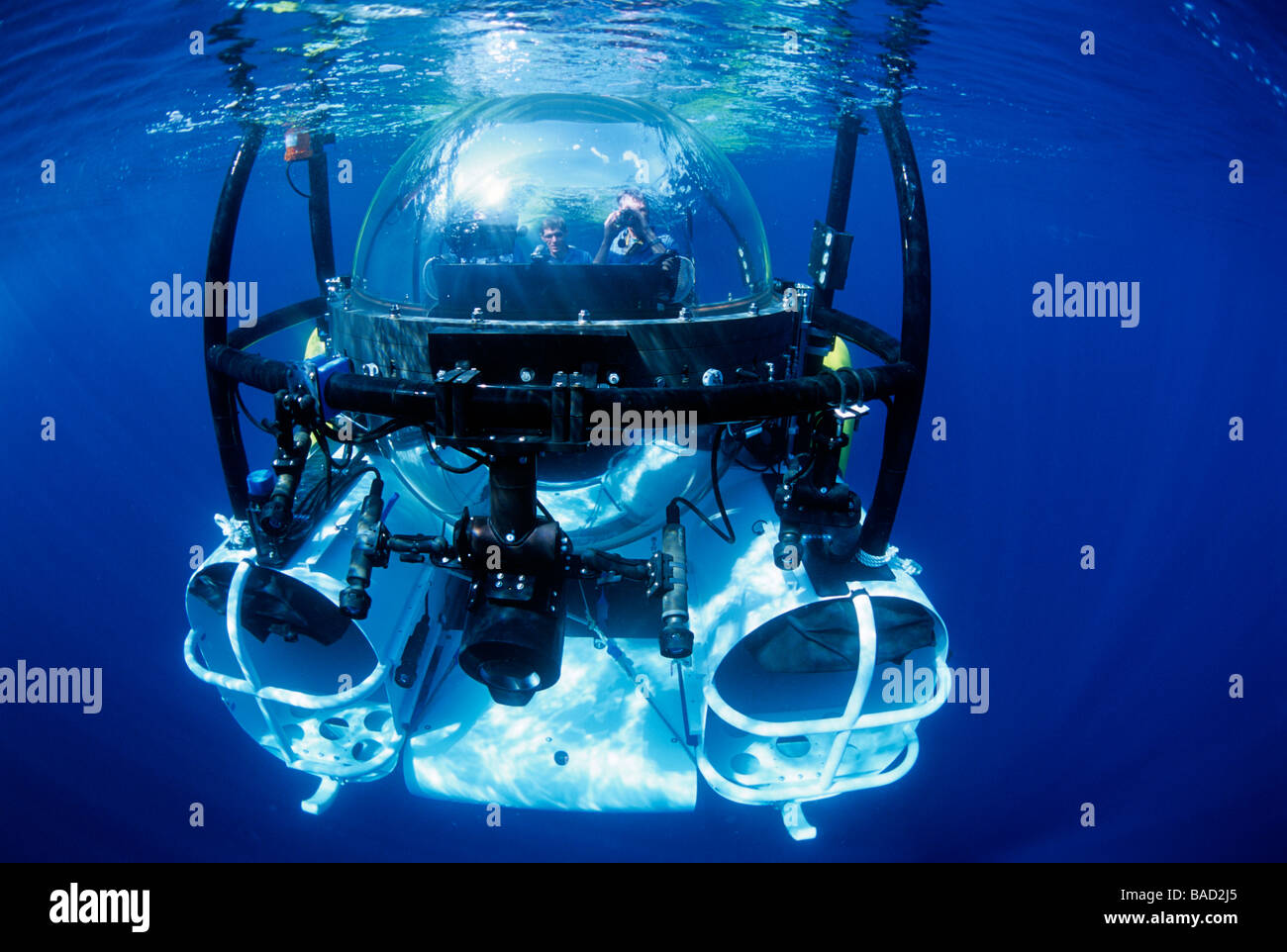 DeepSee deep diving submersible Cocos Island Costa Rica Pacific Ocean ...