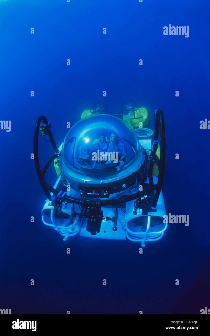 DeepSee deep diving submersible Cocos Island Costa Rica Pacific Ocean ...
