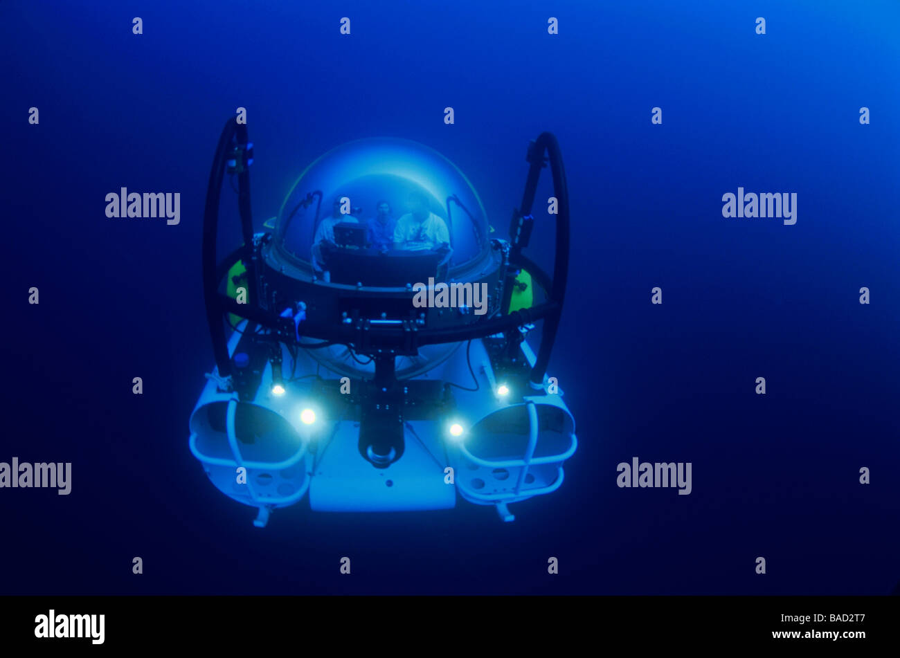 DeepSee deep diving submersible Cocos Island Costa Rica Pacific Ocean ...