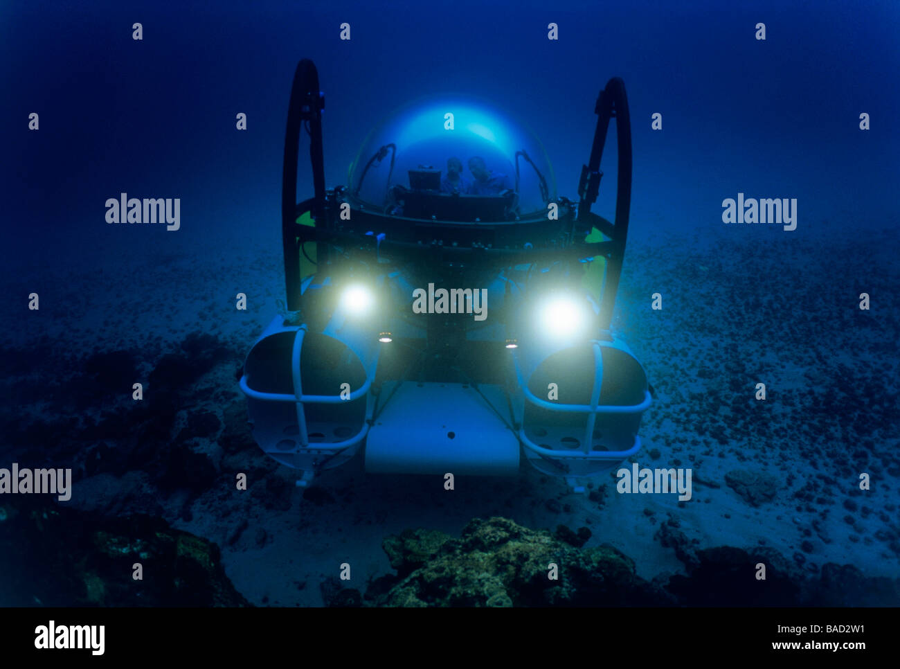 DeepSee deep diving submersible Cocos Island Costa Rica Pacific Ocean ...
