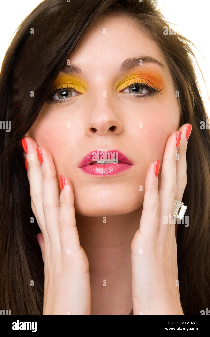 Colourful beauty close up hi-res stock photography and images - Alamy