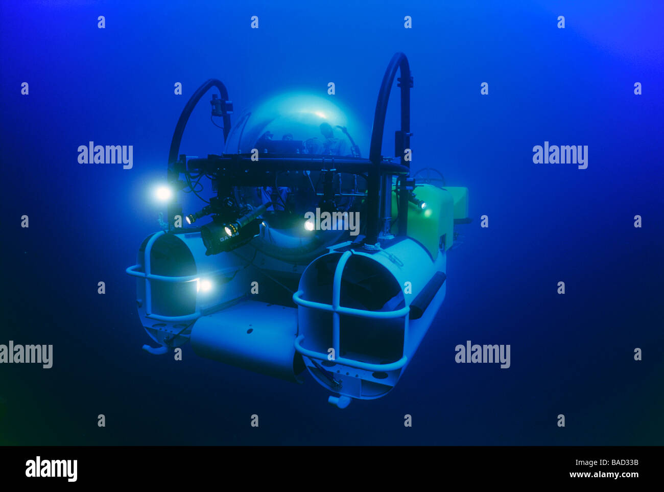 DeepSee deep diving submersible Cocos Island Costa Rica Pacific Ocean ...