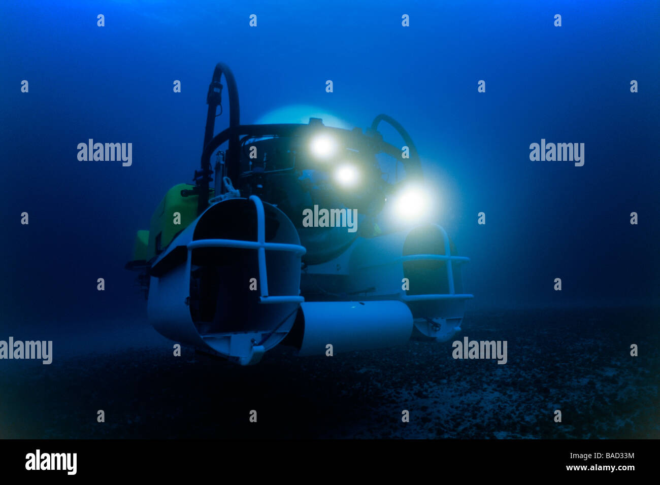 DeepSee deep diving submersible Cocos Island Costa Rica Pacific Ocean ...