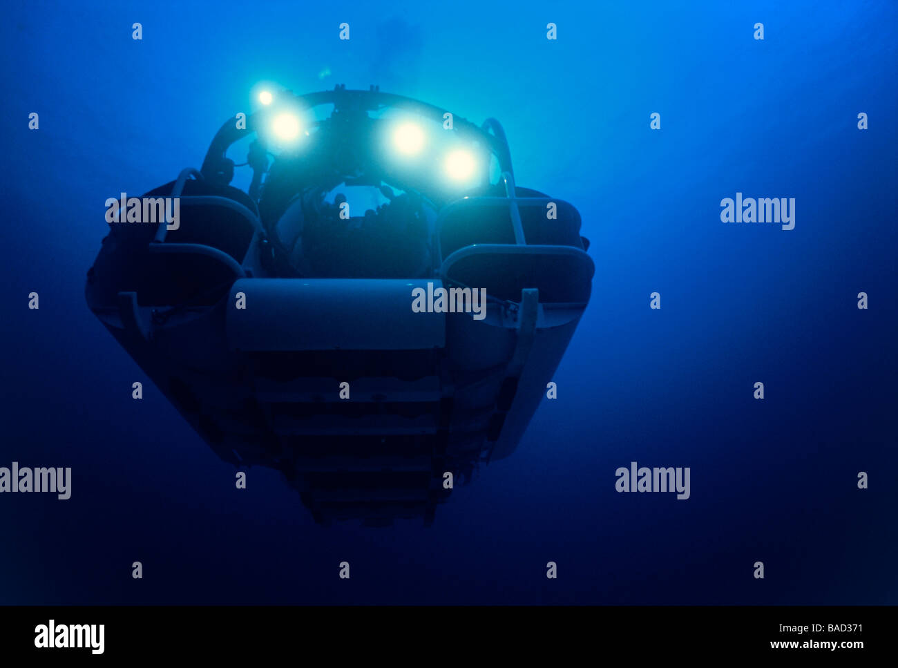 DeepSee deep diving submersible Cocos Island Costa Rica Pacific Ocean ...