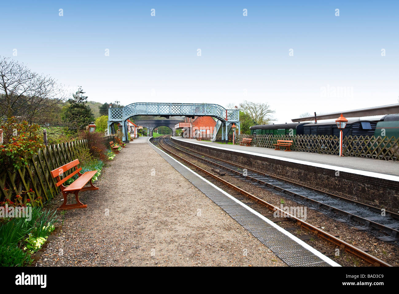 Weybourne Station on the "North Norfolk Railway" known as "The Poppy ...