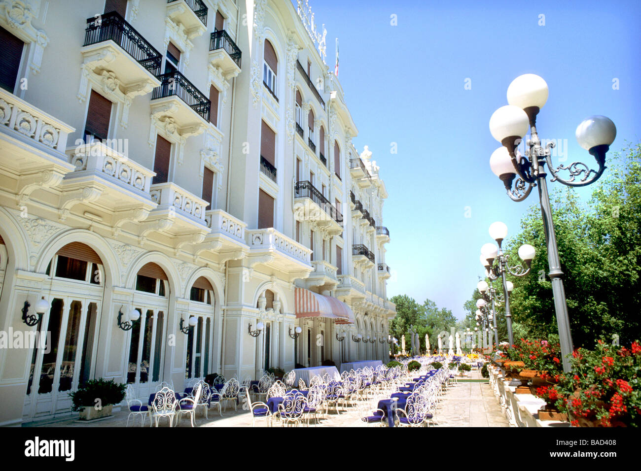 The Grand Hotel Rimini Italy Stock Photo - Alamy