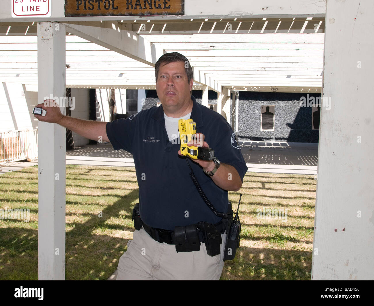 Non lethal weapon hi-res stock photography and images - Alamy