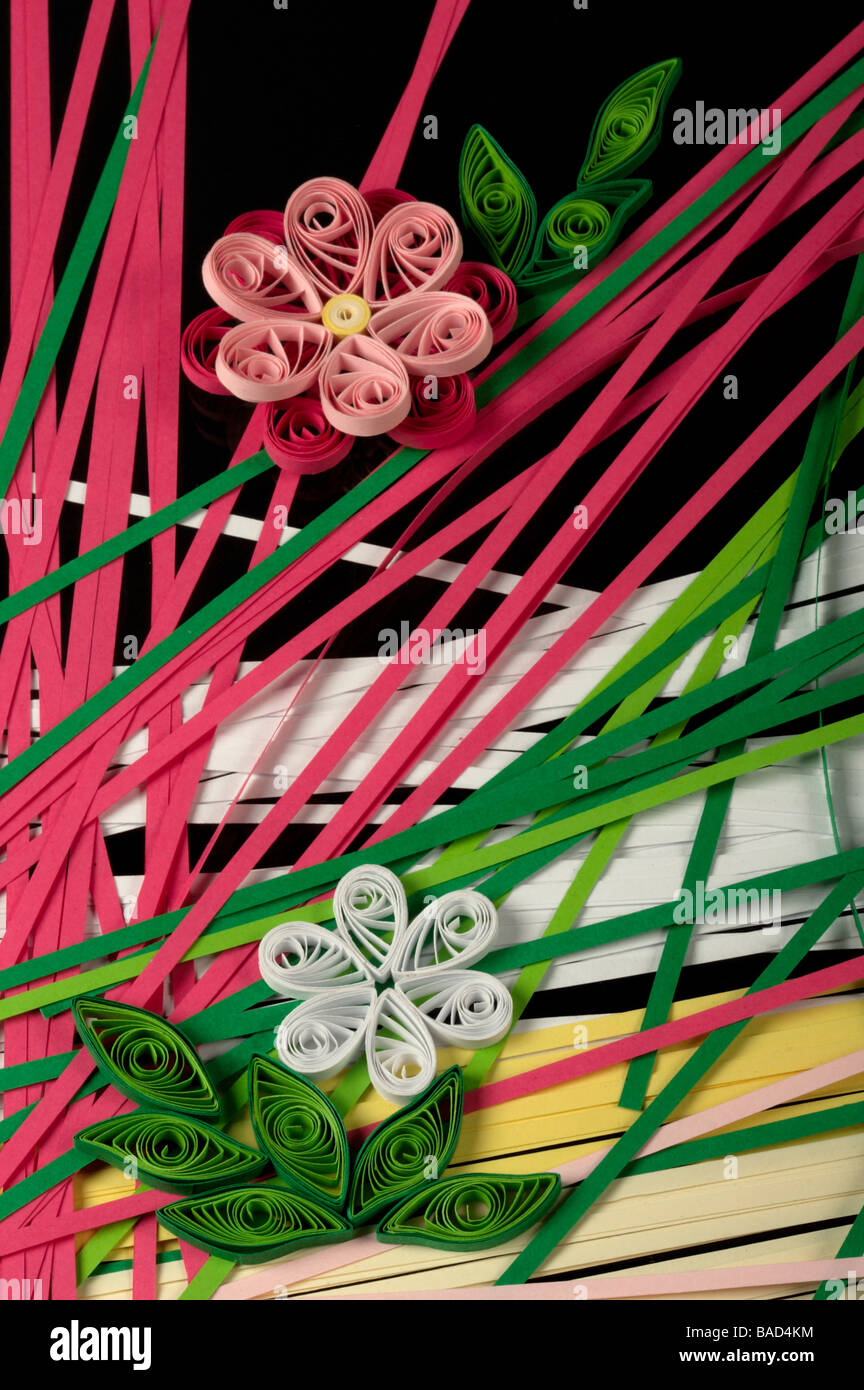 Souvenir from the color paper made by the hands Stock Photo - Alamy