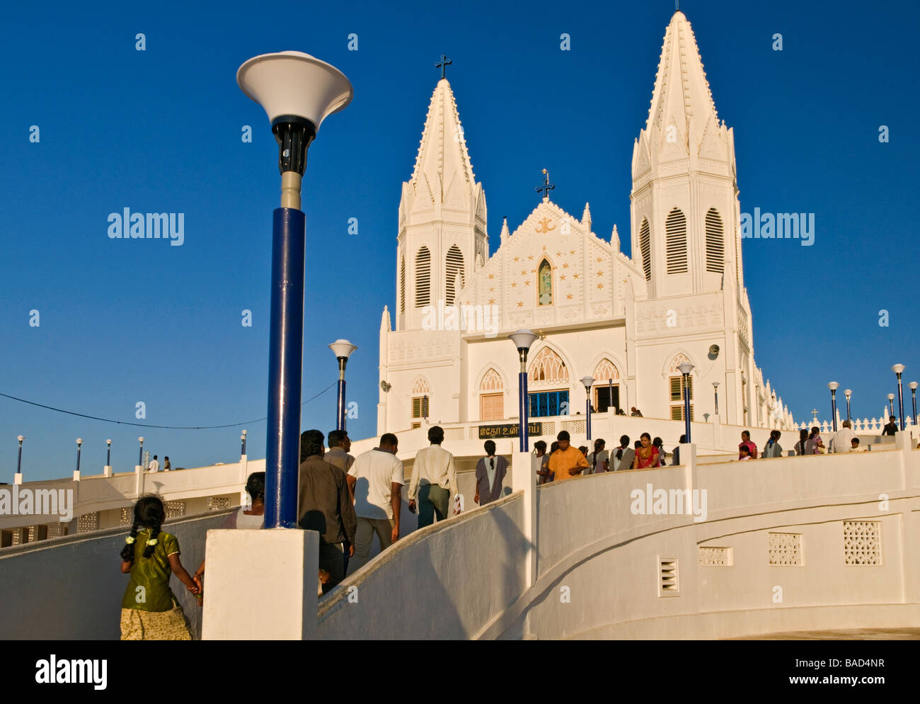 Shrine Basilica of Our Lady of Good Health Velankanni Tamil Nadu India ...