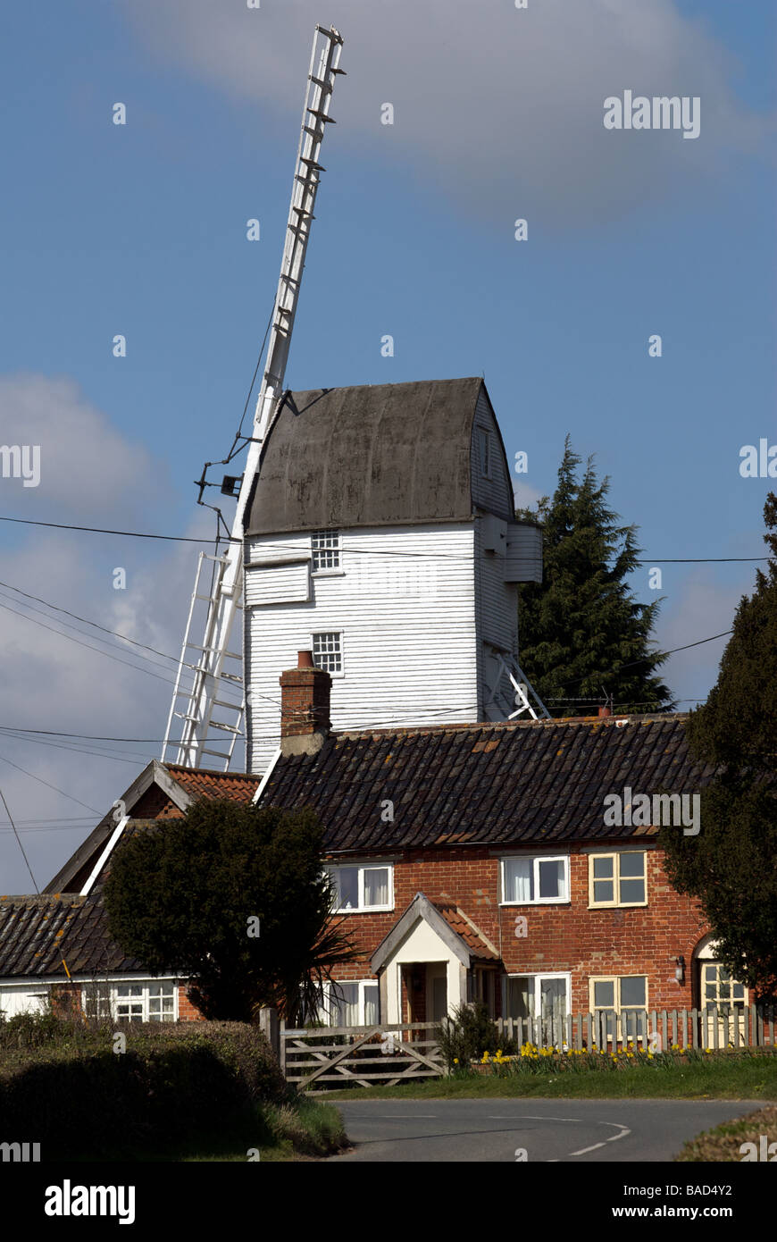 Framsden windmill, Suffolk, UK Stock Photo - Alamy