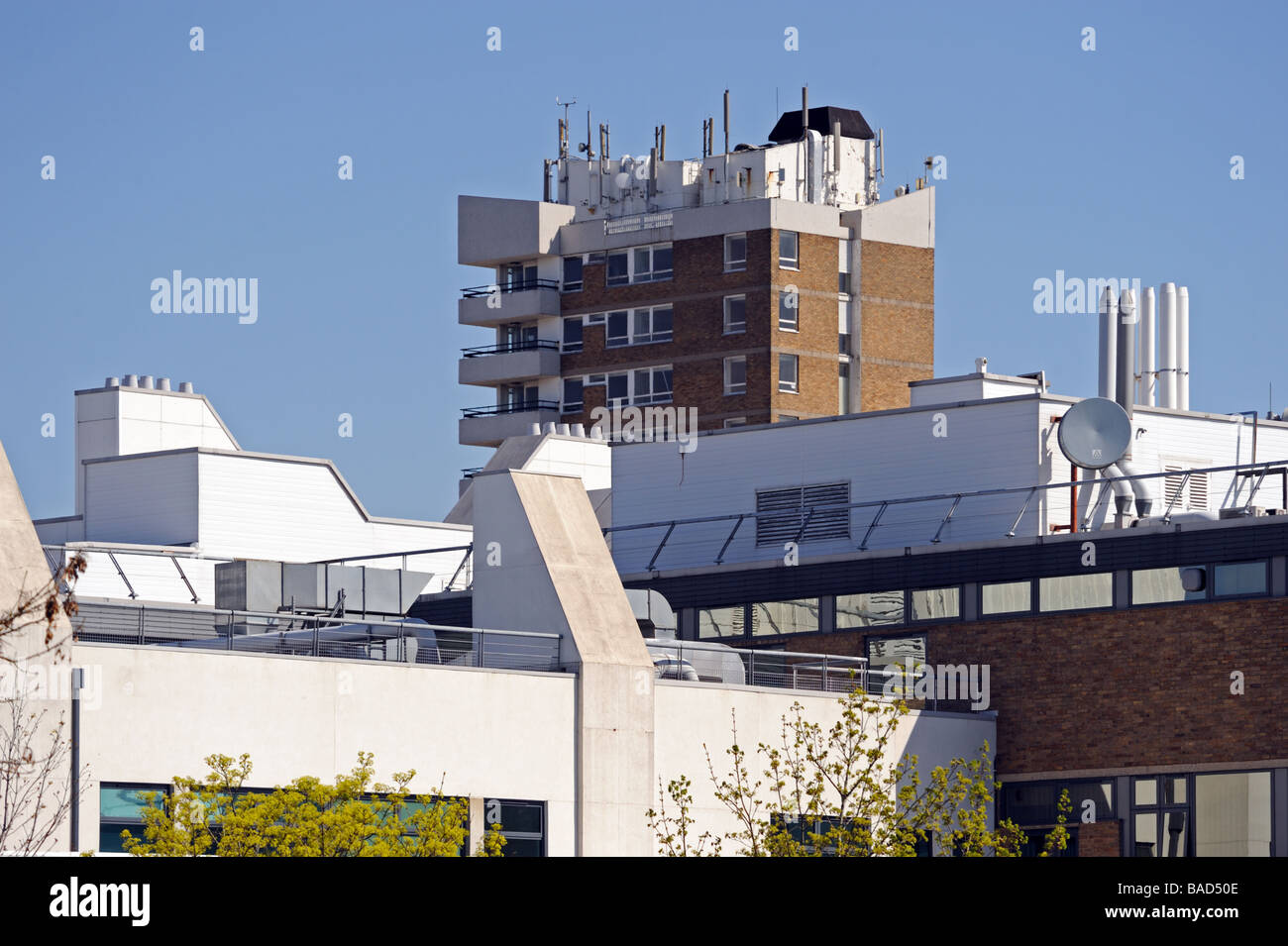 Bowland tower lancaster university lancashire hi-res stock photography ...