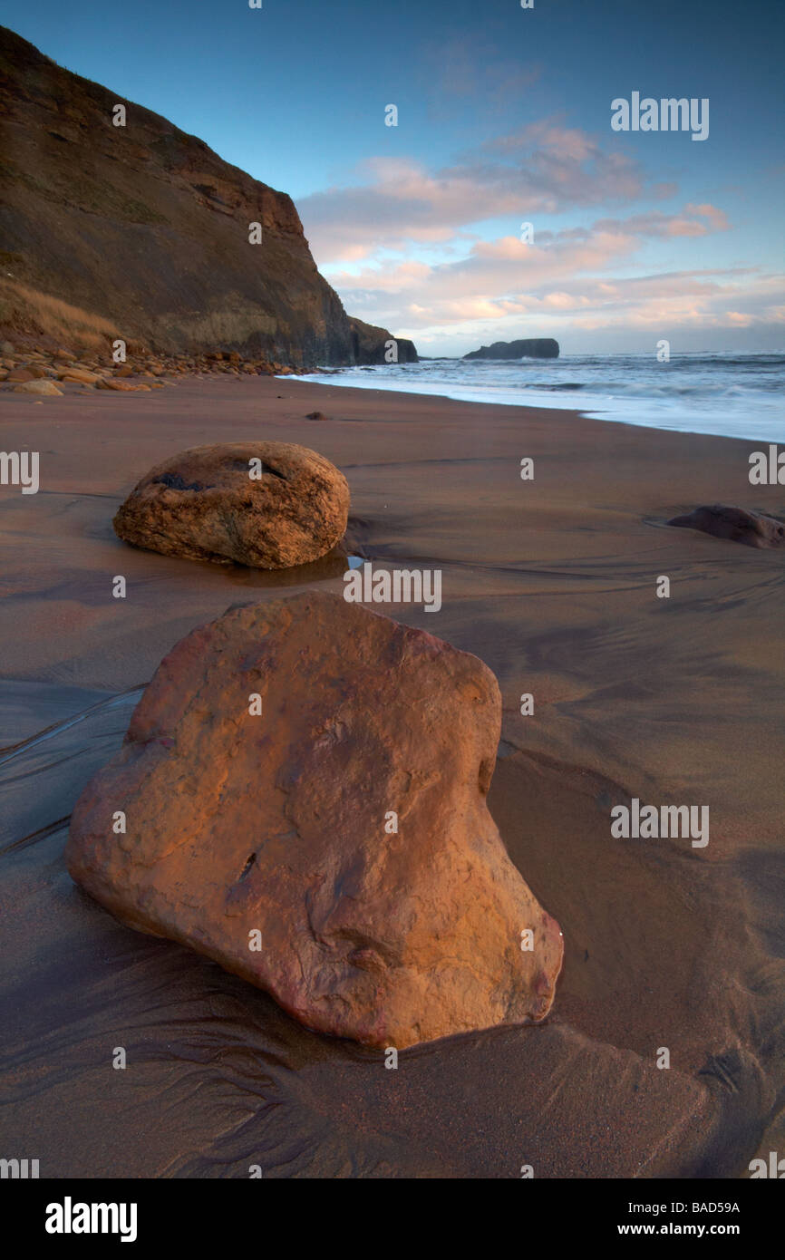 Saltwick bay beach hi-res stock photography and images - Alamy