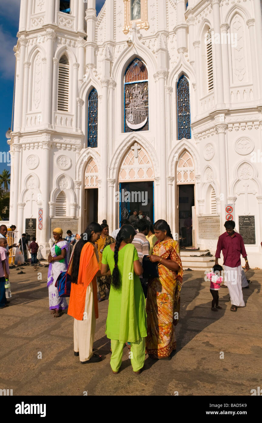 Shrine Basilica of Our Lady of Good Health Velankanni Tamil Nadu India ...