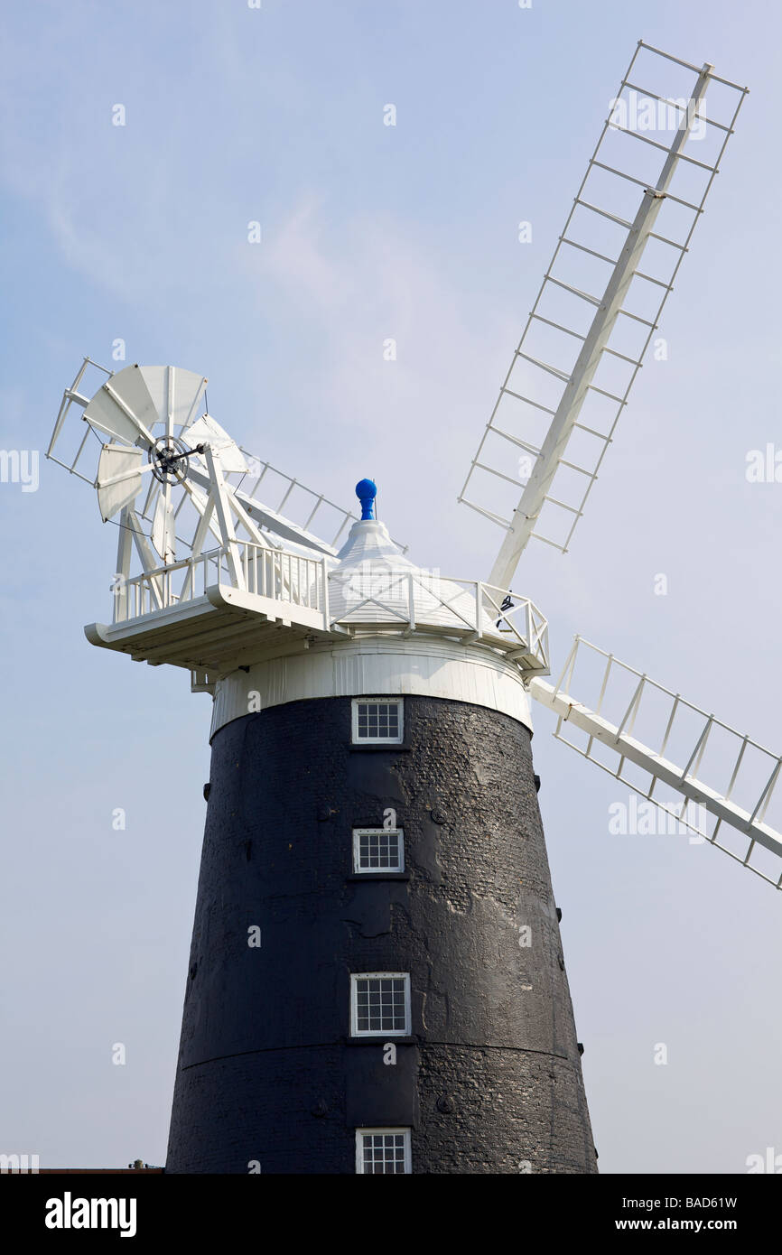 Burnham Overy Tower Windmill High Resolution Stock Photography and ...