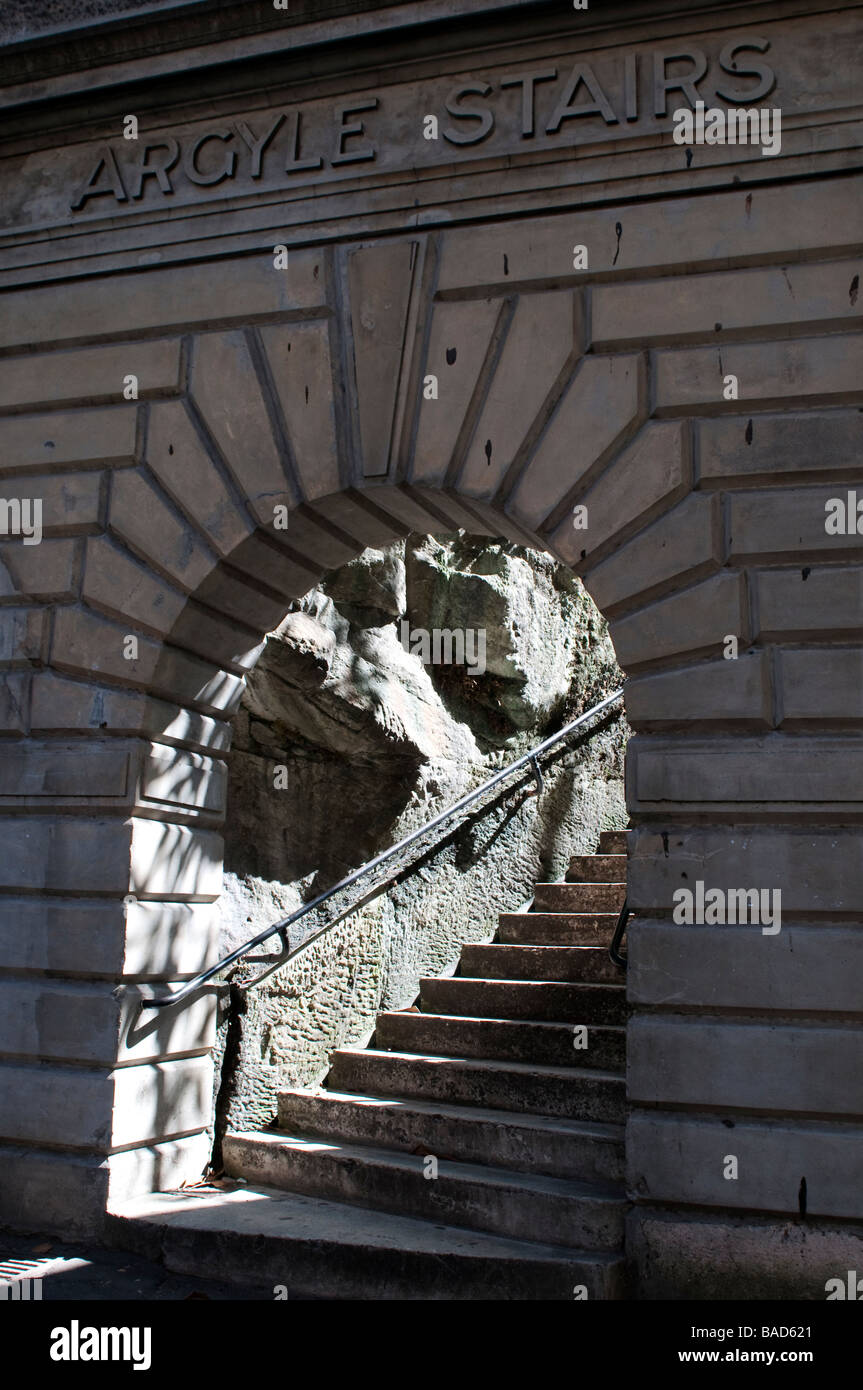 Argyle stairs the rocks hi-res stock photography and images - Alamy