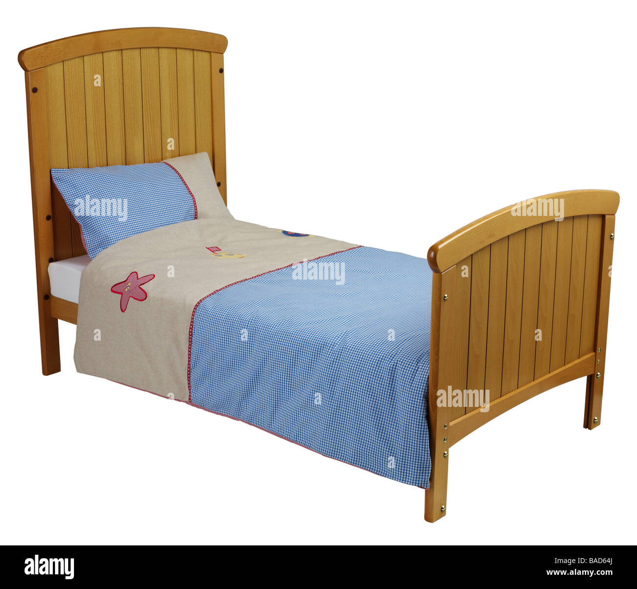 Quilt bed Cut Out Stock Images & Pictures - Alamy