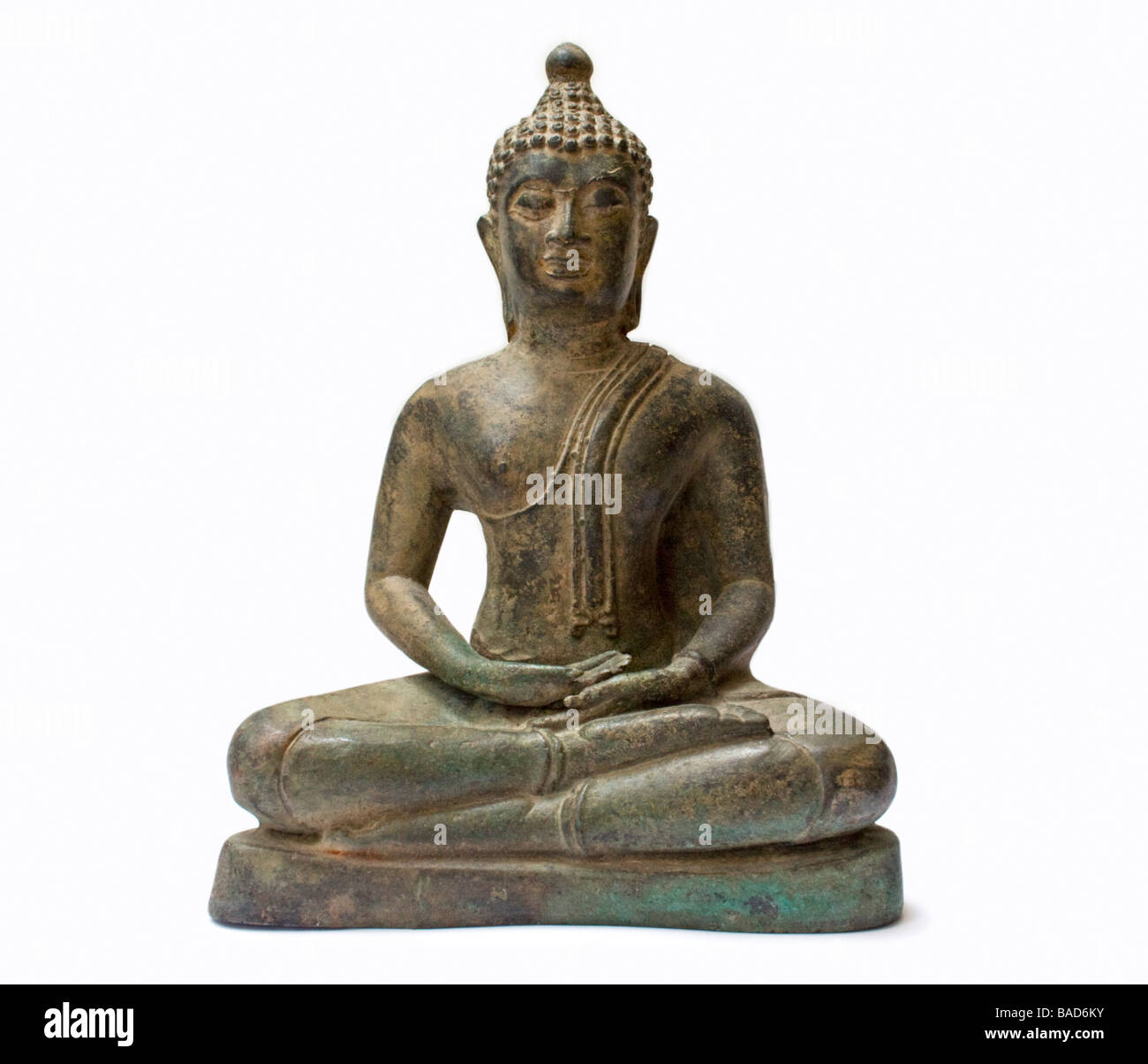 statue of a meditating Buddha Stock Photo - Alamy