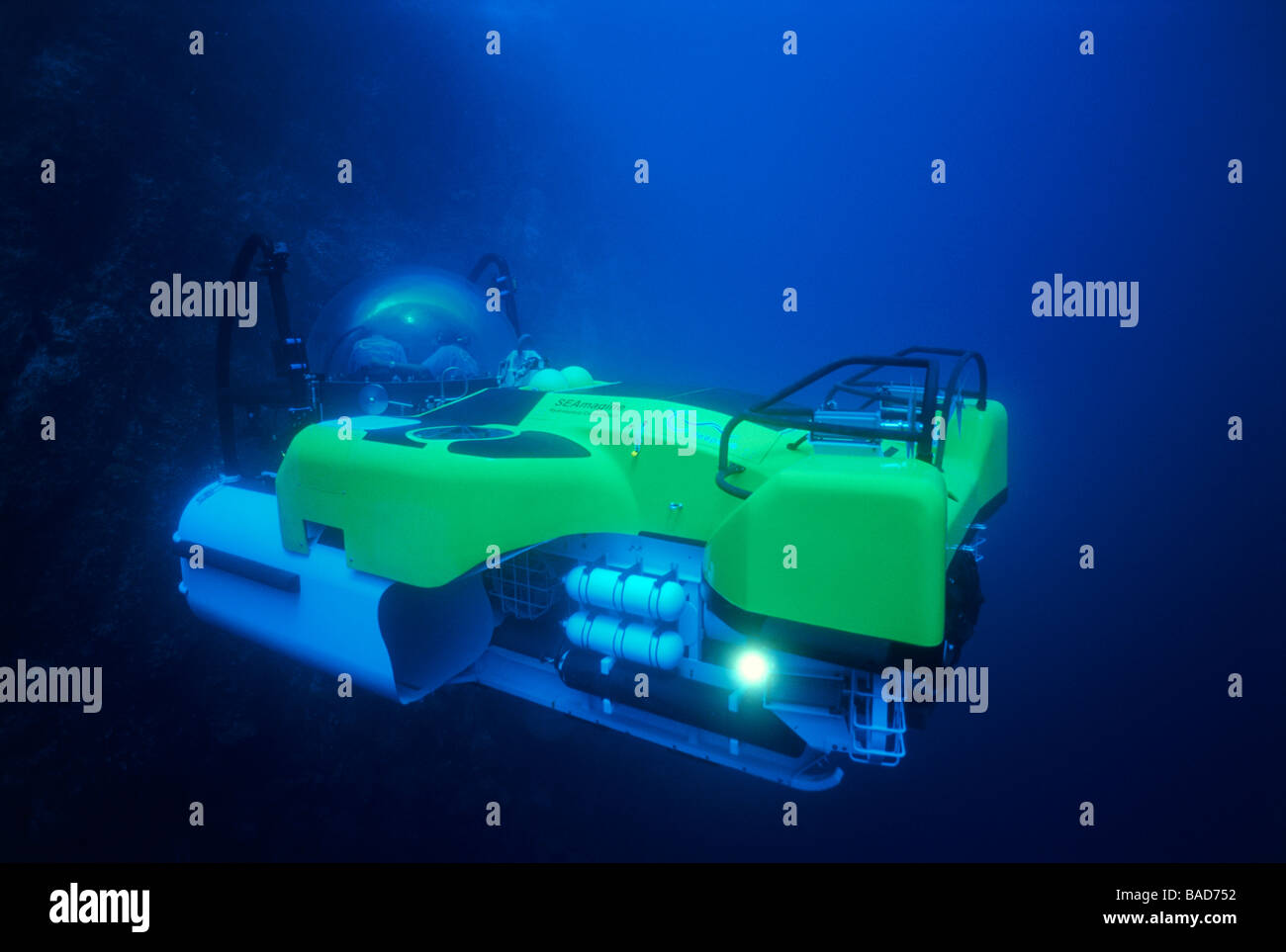 DeepSee deep diving submersible Cocos Island Costa Rica Pacific Ocean ...