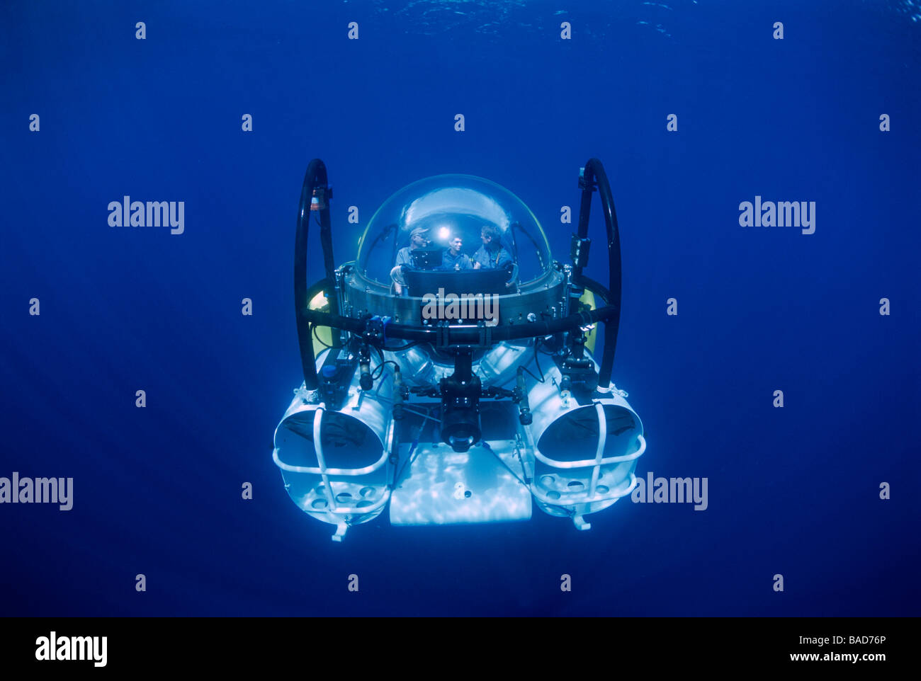 DeepSee deep diving submersible Cocos Island Costa Rica Pacific Ocean ...