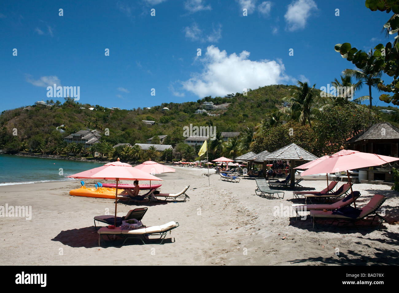 The Body Holiday beach St Lucia Stock Photo - Alamy
