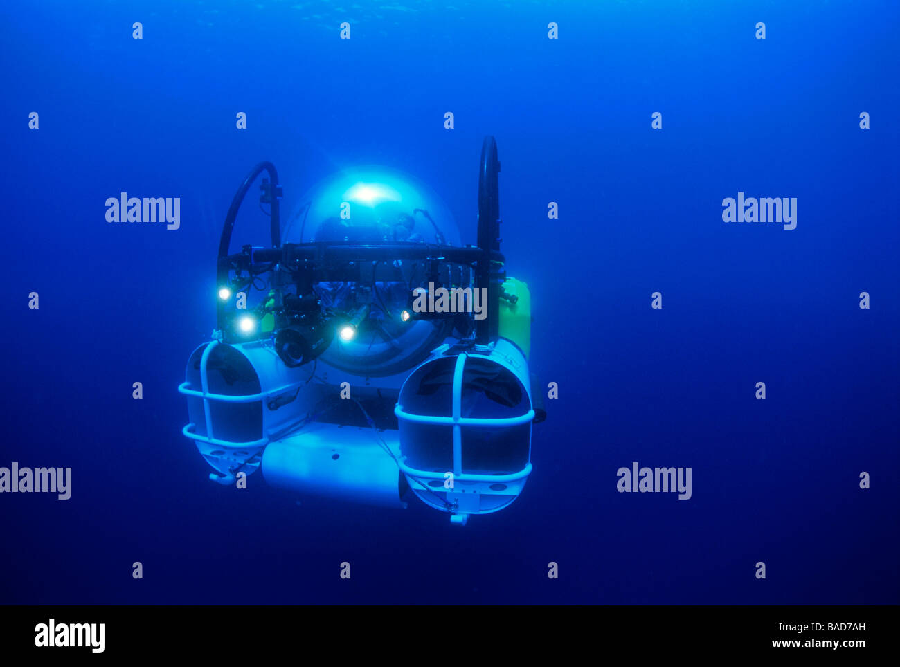 DeepSee deep diving submersible Cocos Island Costa Rica Pacific Ocean ...