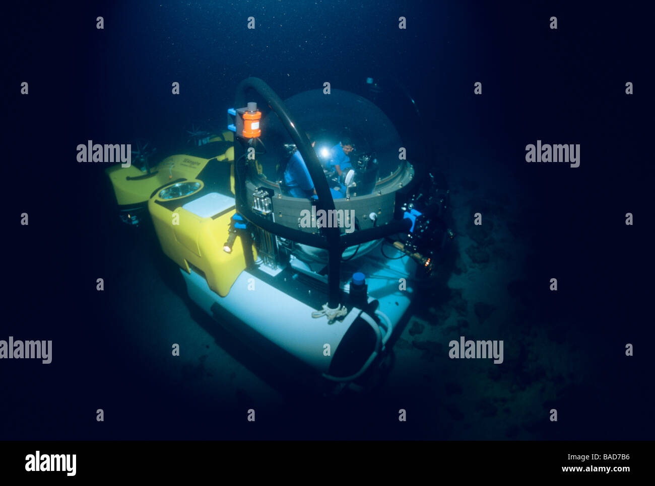 DeepSee deep diving submersible Cocos Island Costa Rica Pacific Ocean ...