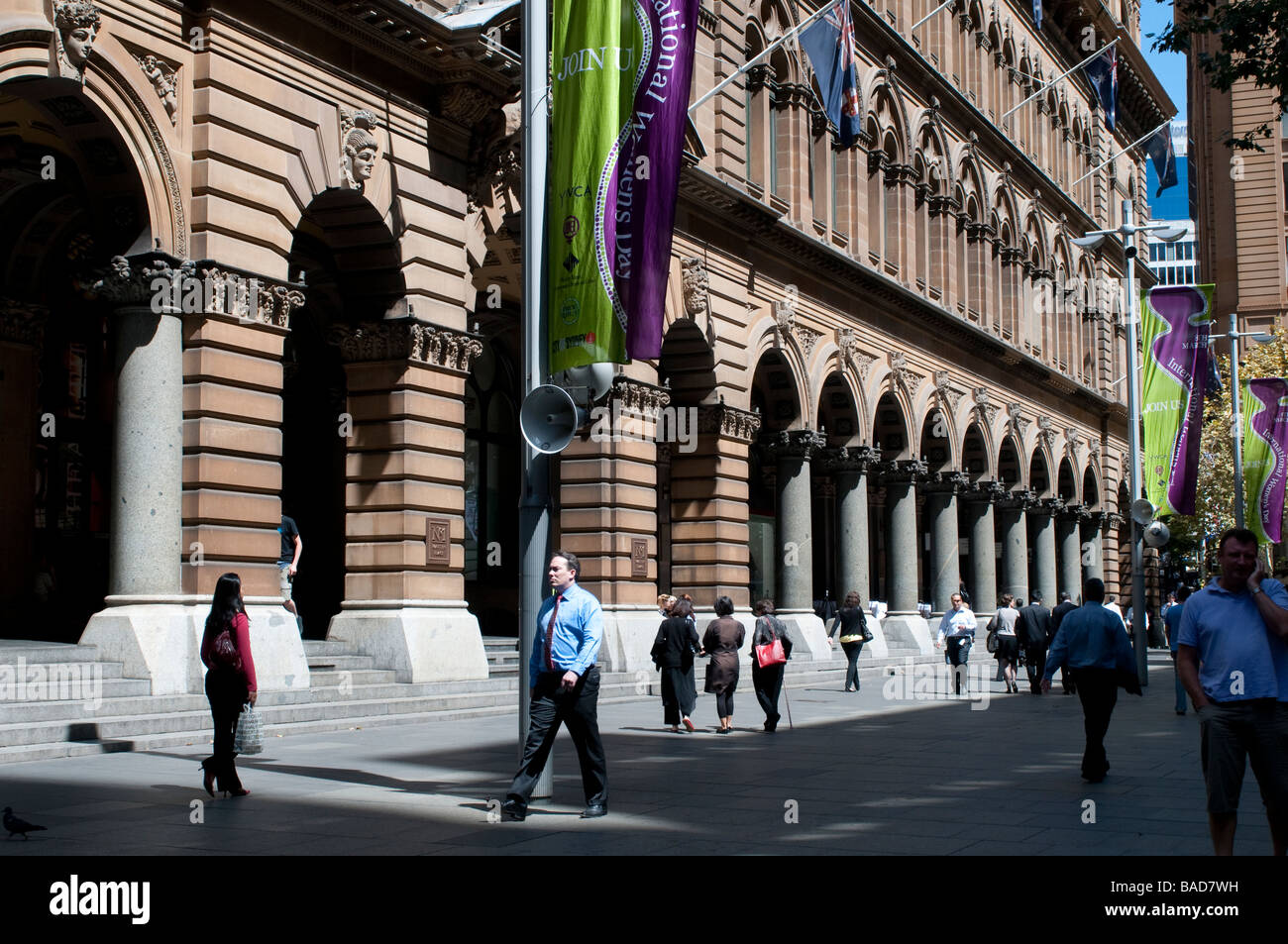 GPO the General Post Office building Central Business District Sydney ...