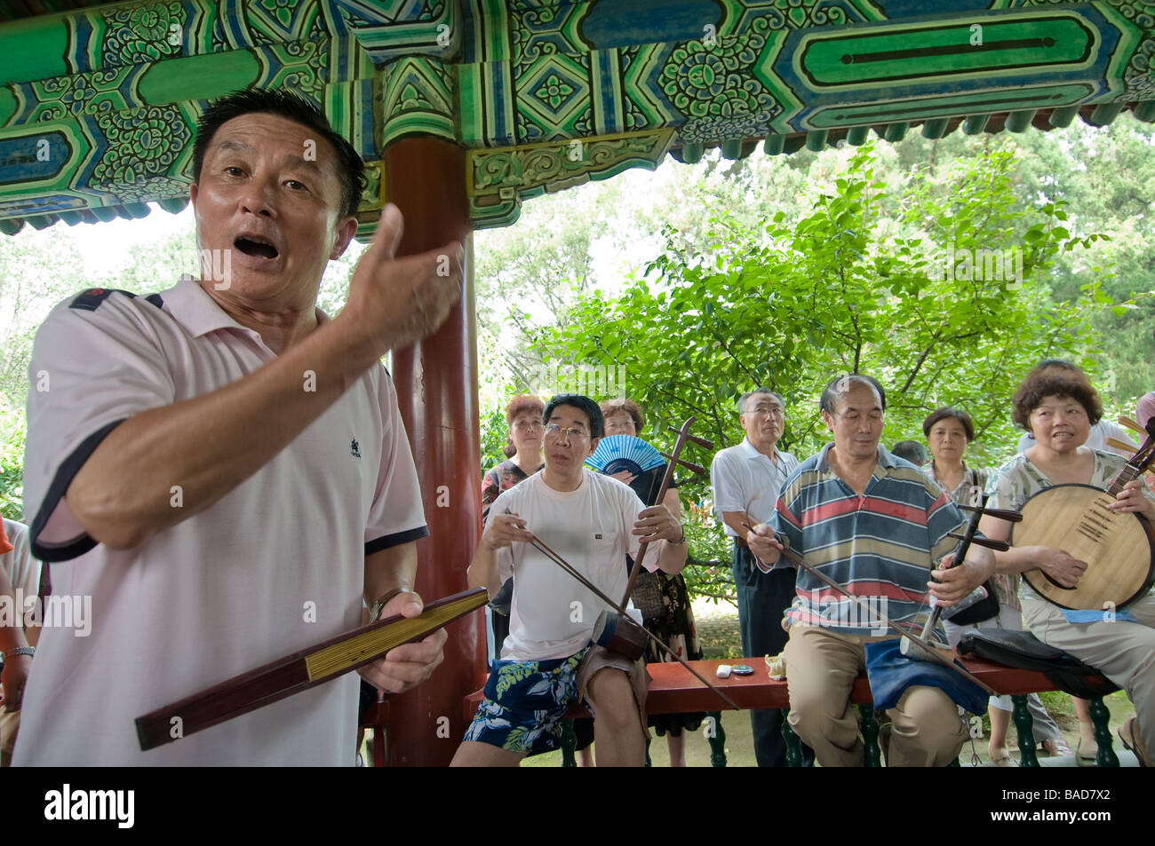 Beijing opera musical instruments hi-res stock photography and images ...