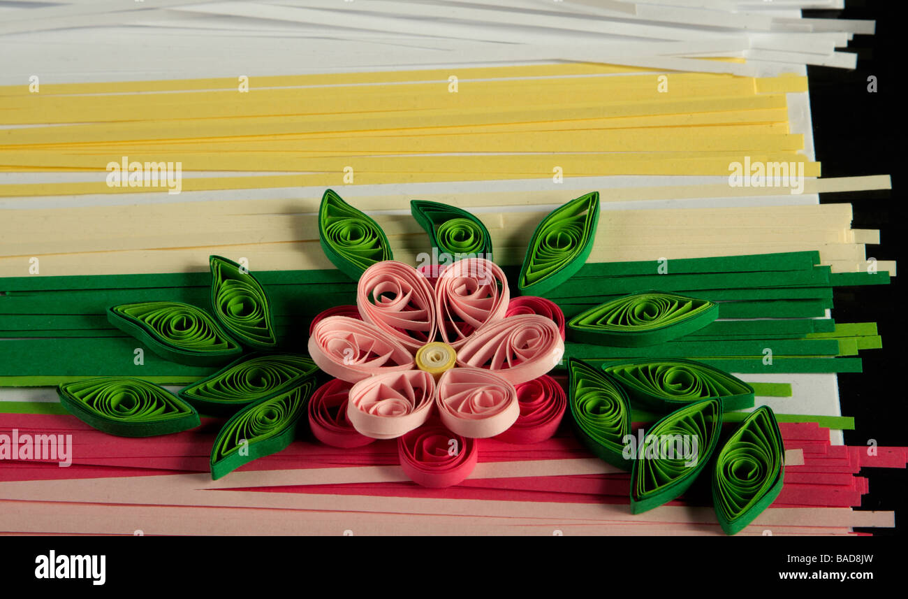 Souvenir from the color paper made by the hands Stock Photo - Alamy