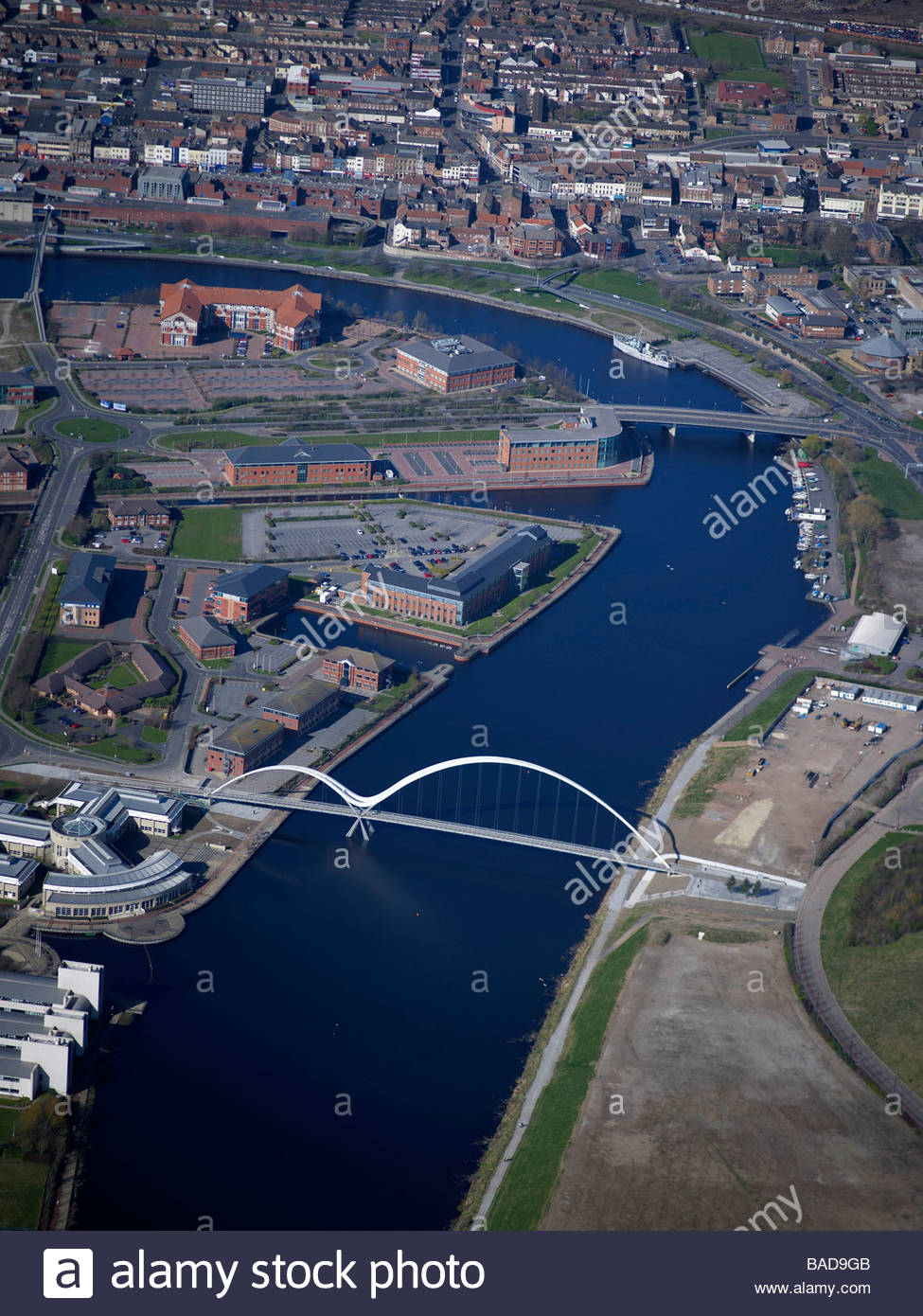 River Tees Aerial High Resolution Stock Photography and Images - Alamy