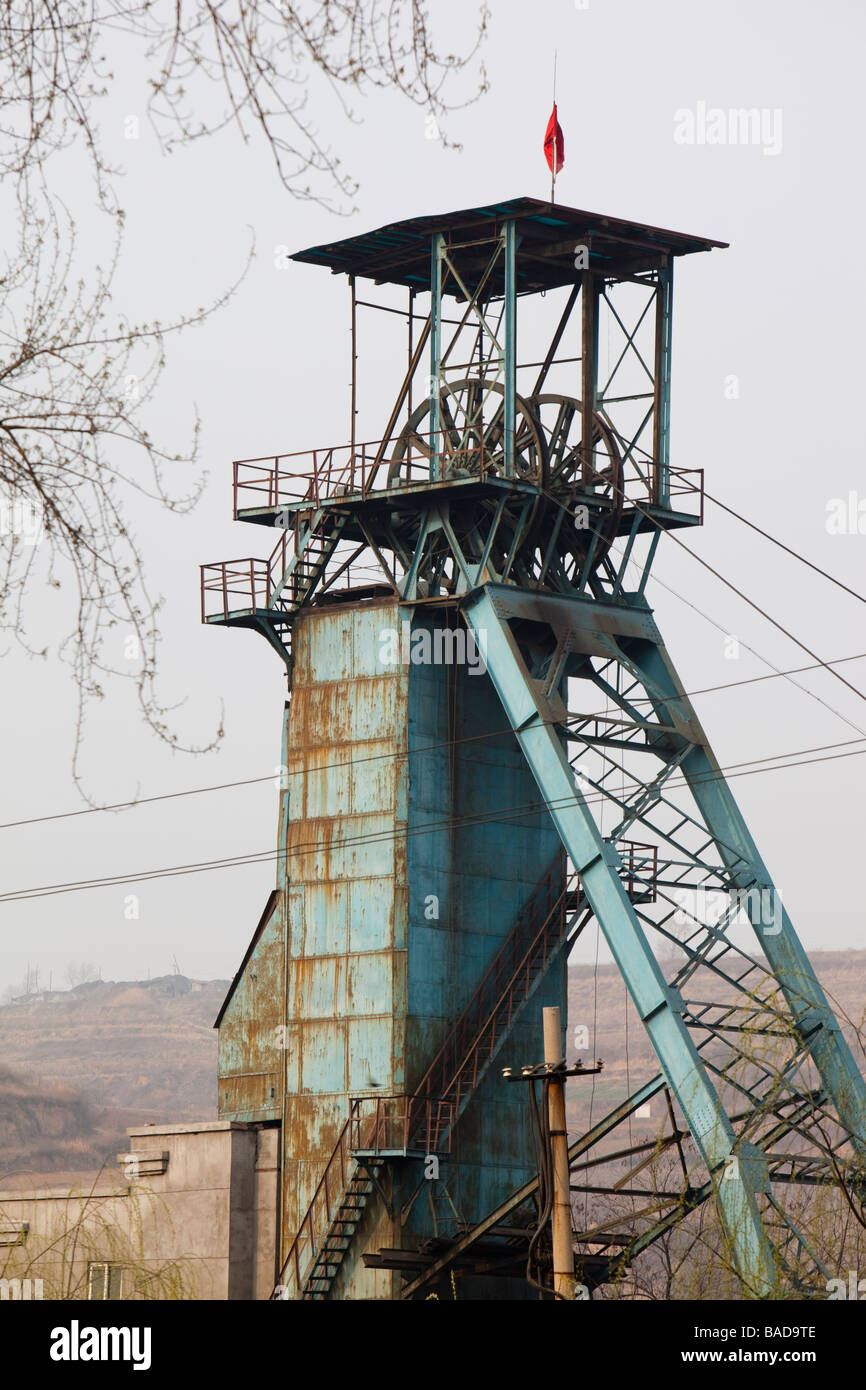 Coal mine pit head winding hi-res stock photography and images - Alamy