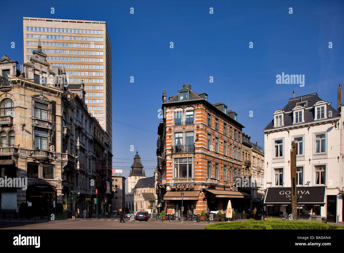 Brussels Grand Sablon Square High Resolution Stock Photography and ...