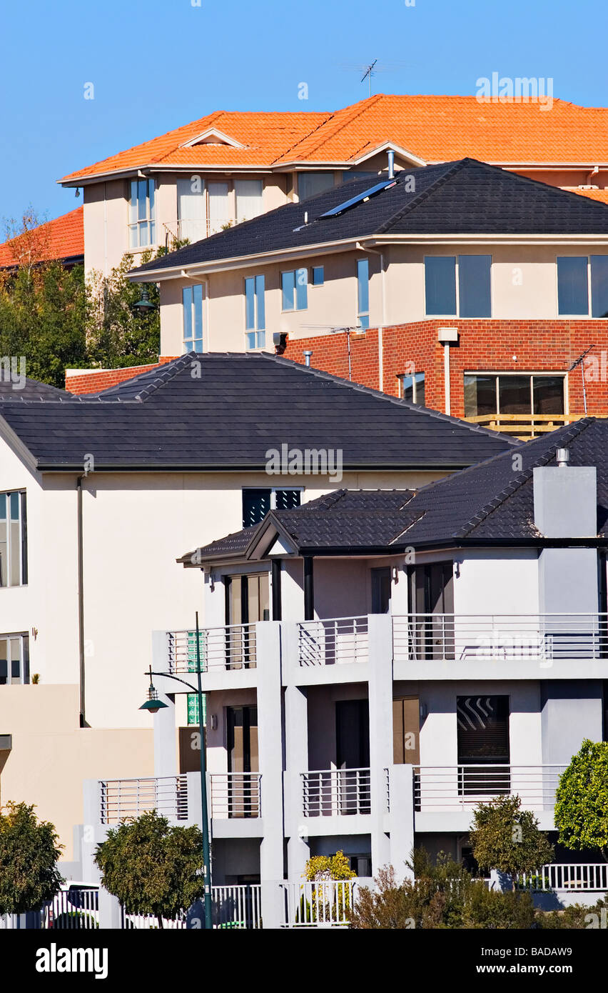 Residential Homes / Australian homes on an housing estate.The location ...