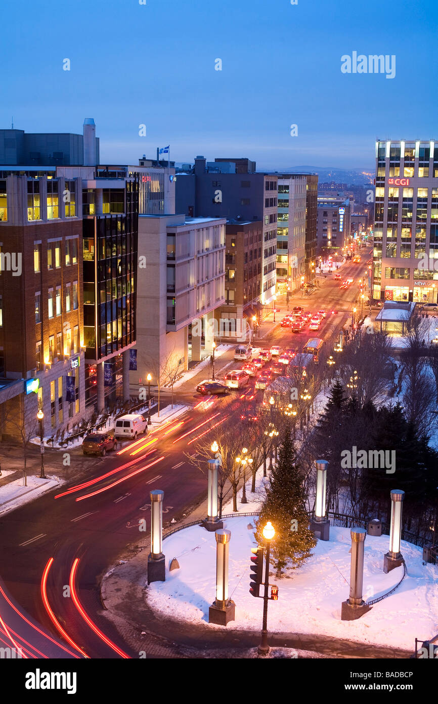 Canada, Quebec Province, Quebec City, Saint Roch District, Rue de la ...