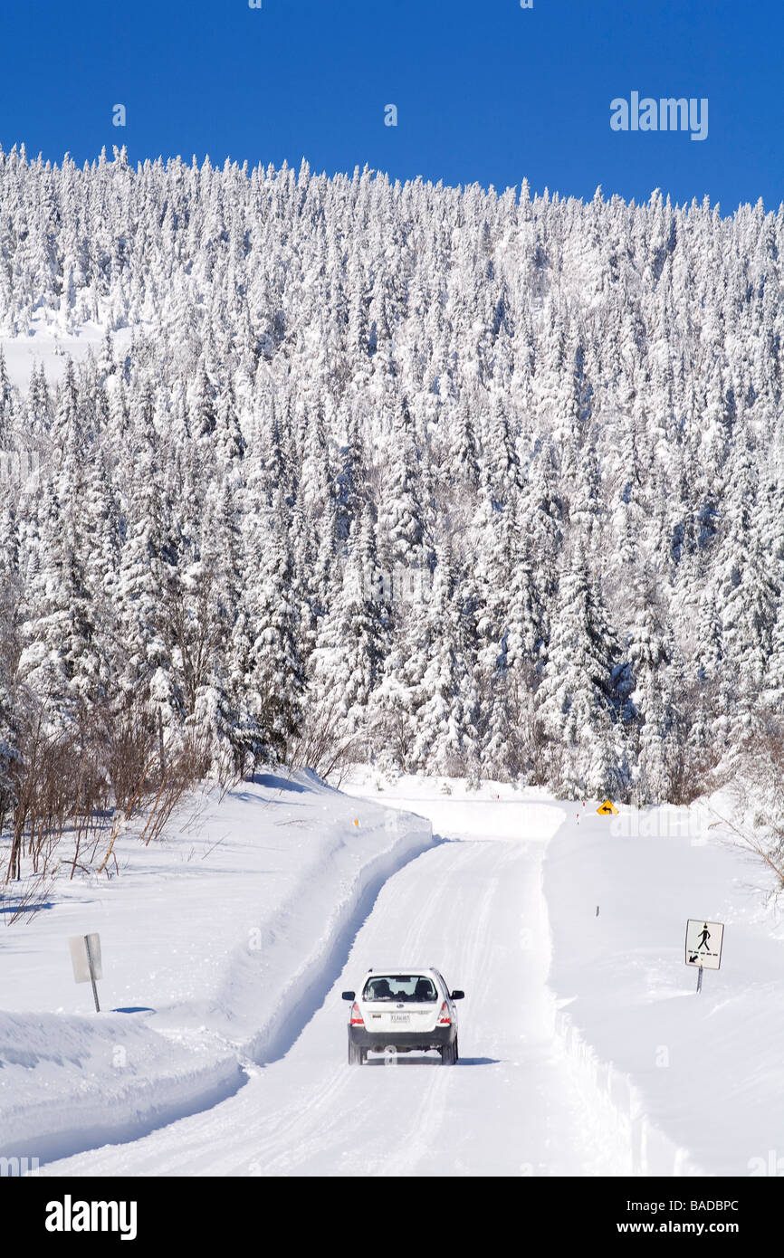 Canada, Quebec Province, Estrie Region, Mont Megantic National Park ...