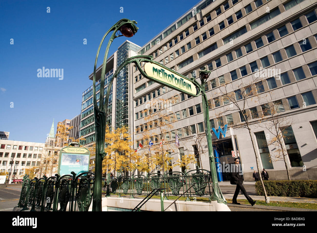 Canada, Quebec Province, Montreal, International District, Square ...