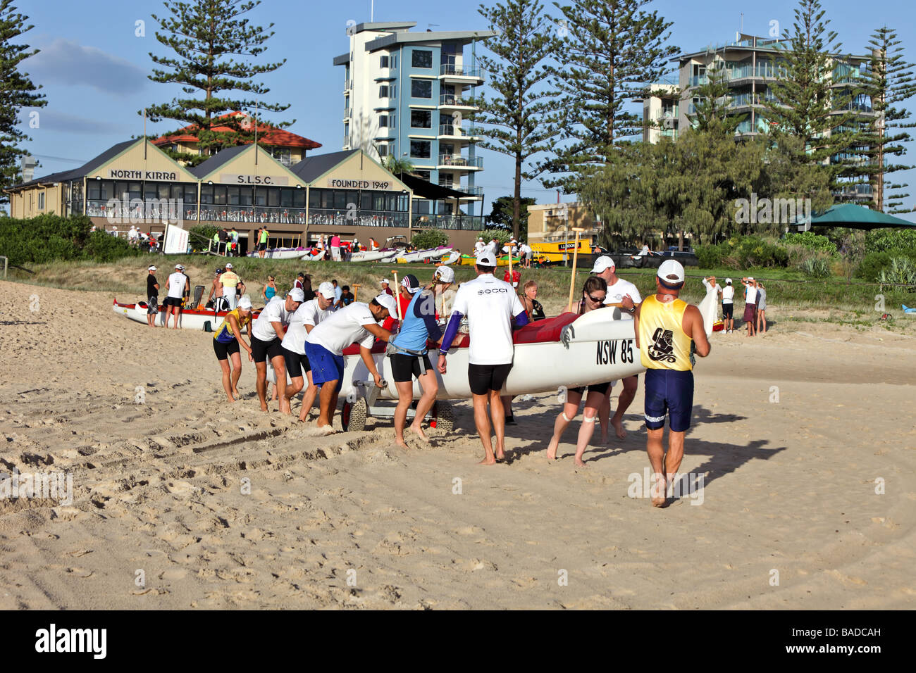 Outrigger canoe race Stock Photo - Alamy