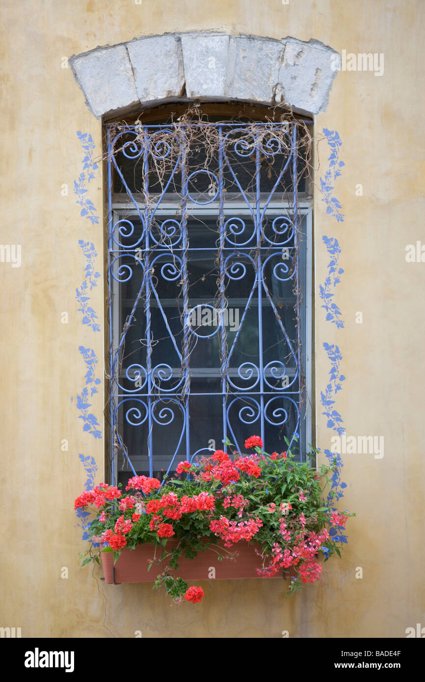 Israel, Northern District, Galilee, Safed, house window Stock Photo - Alamy
