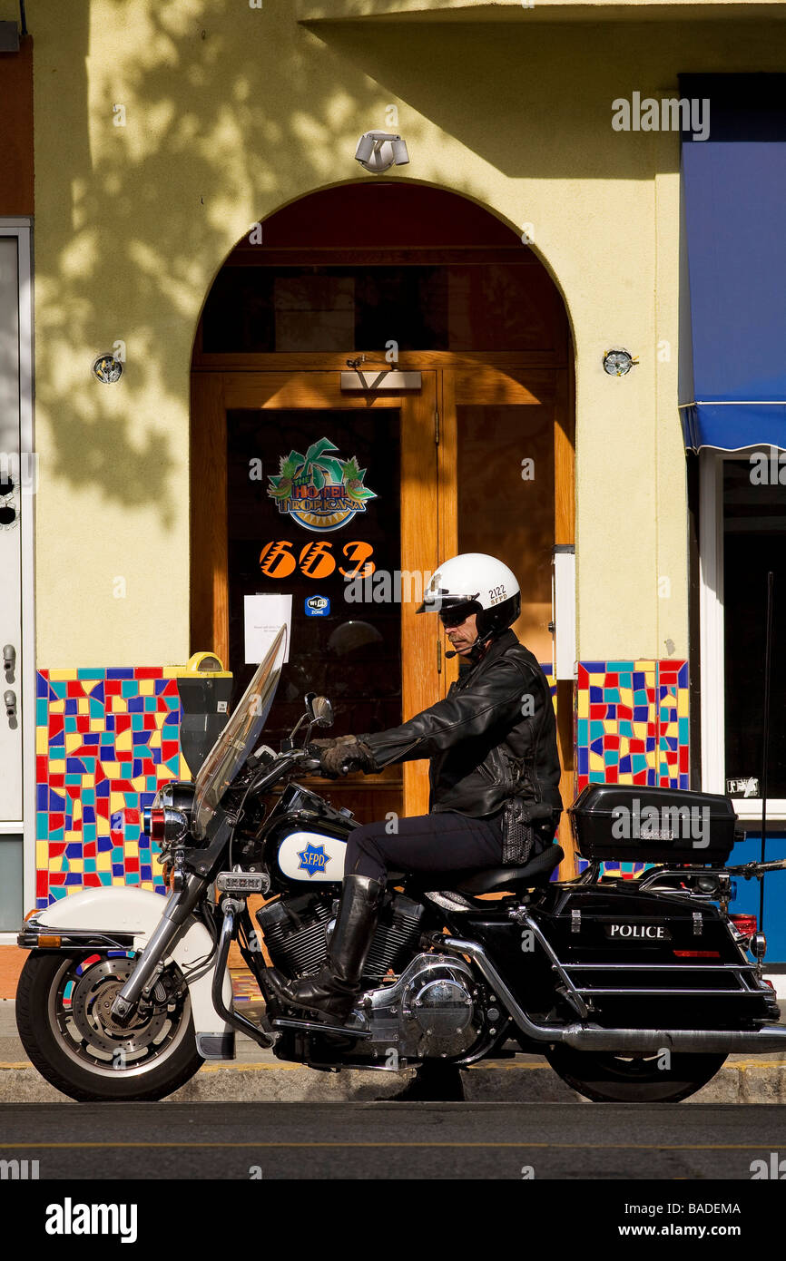 Police motorcycle american hi-res stock photography and images - Alamy