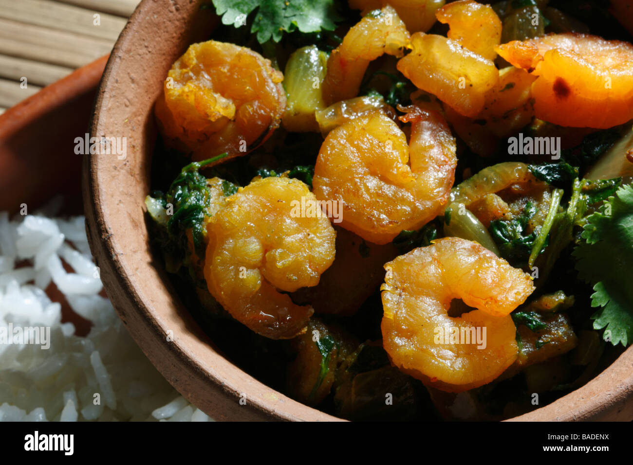 Sukhi Kolmi is a maharashtrian prawn dish Stock Photo - Alamy