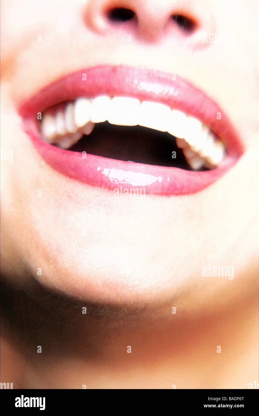 Close up smile Stock Photo - Alamy