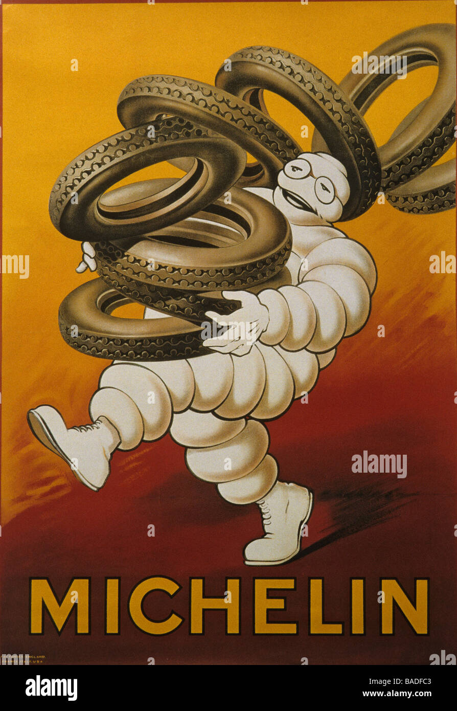 Michelin ads hi-res stock photography and images - Alamy