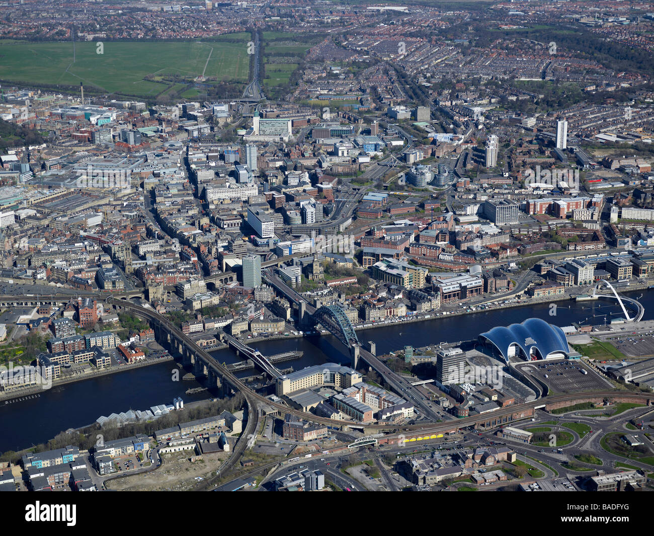 Newcastle City Centre, North East England Stock Photo - Alamy