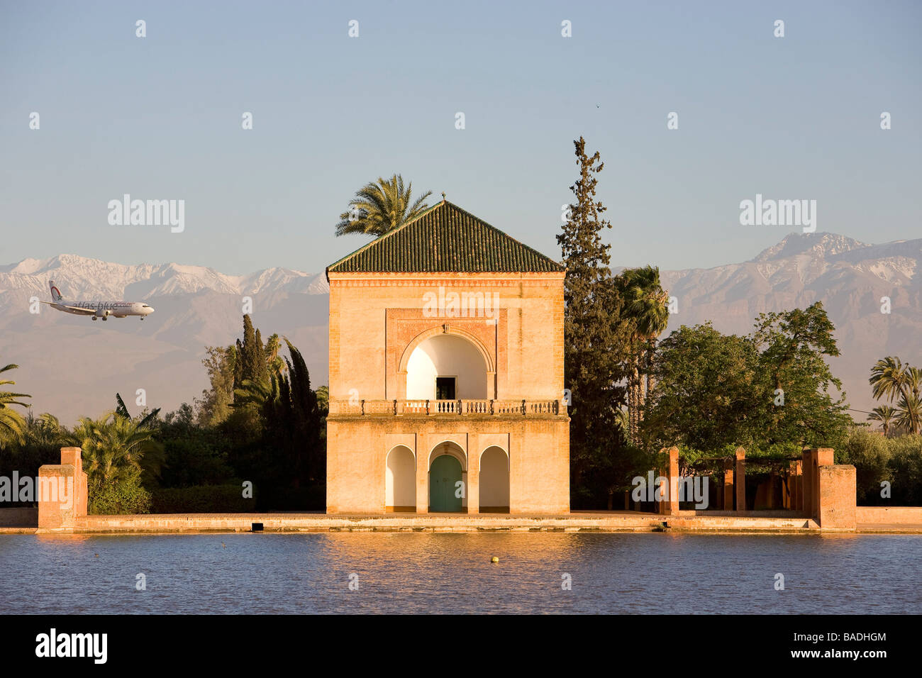 Morocco, High Atlas, Marrakesh, Imperial City, La Menara classified as ...