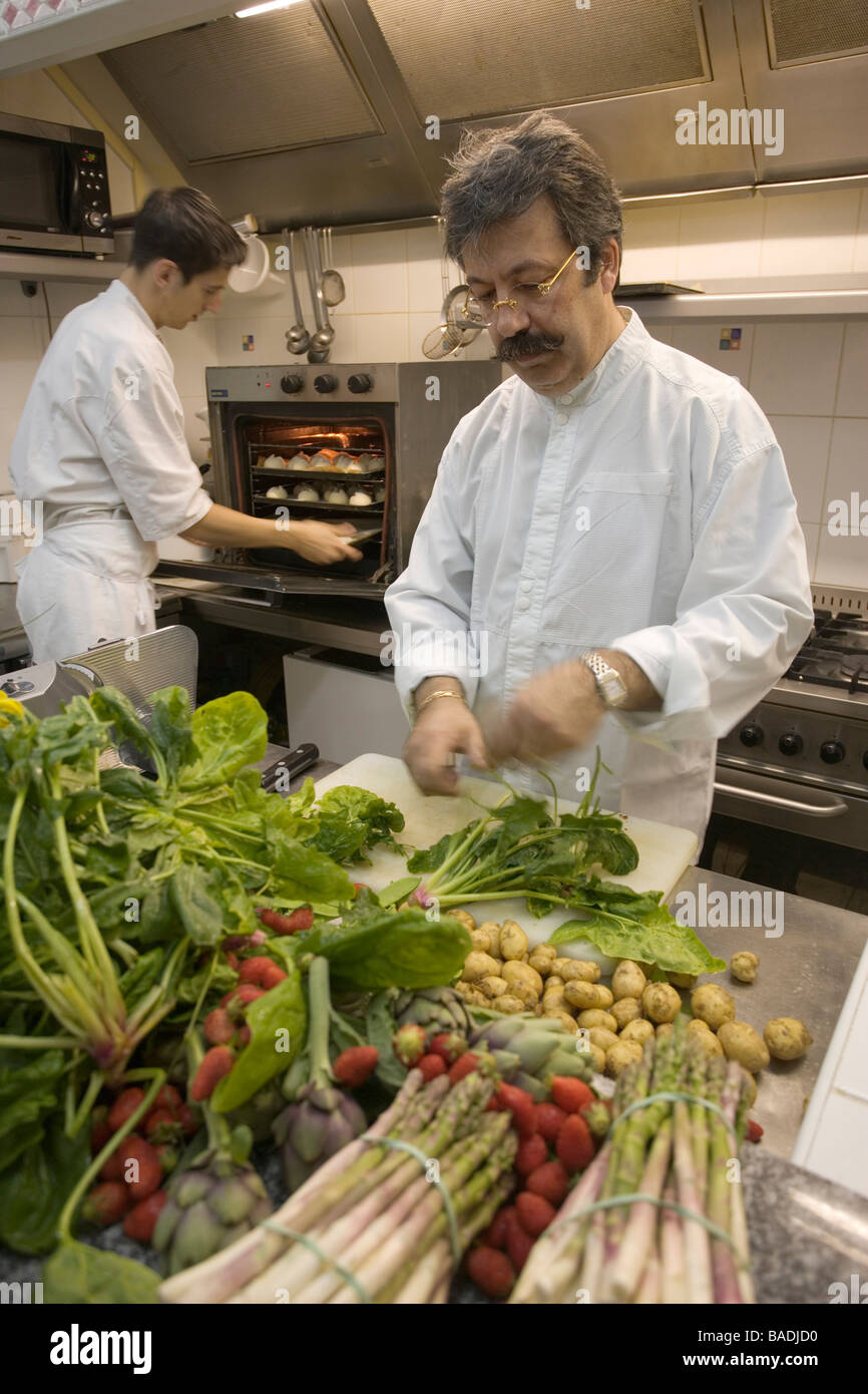 France, Aude, Carcassonne, Robert Rodriguez restaurant, 39 rue Coste ...