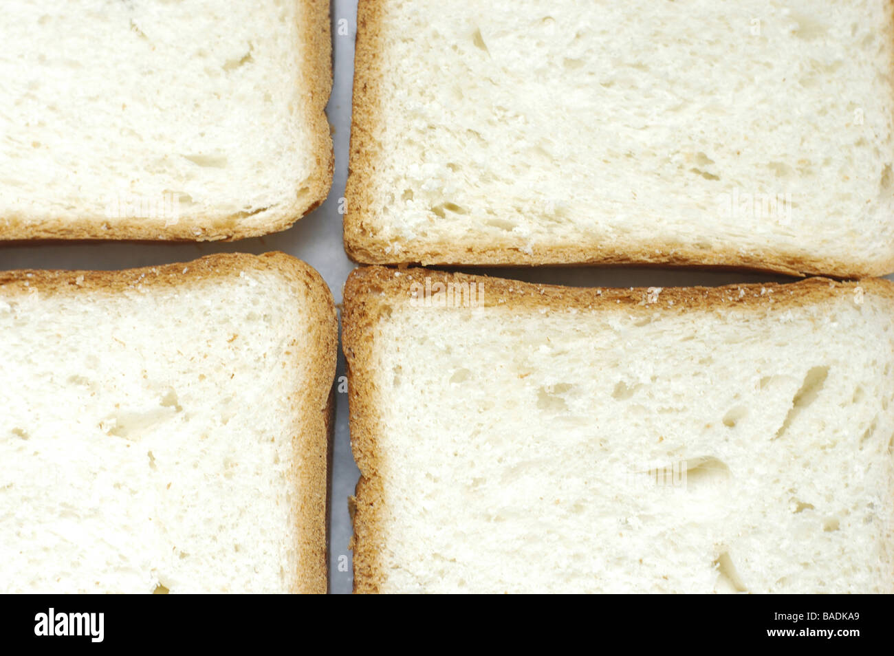 Slices of bread Stock Photo - Alamy