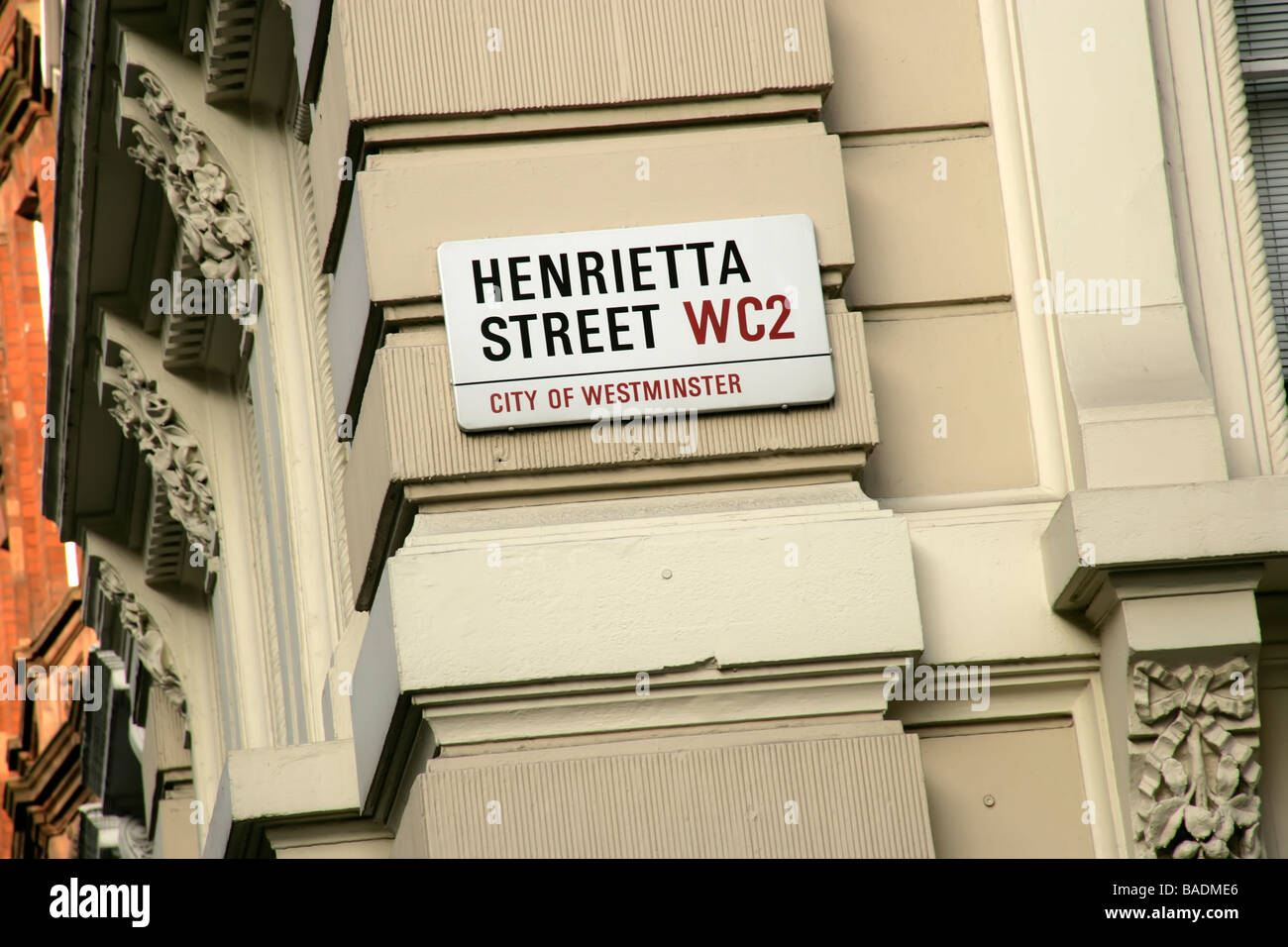 Henrietta street london hi-res stock photography and images - Alamy