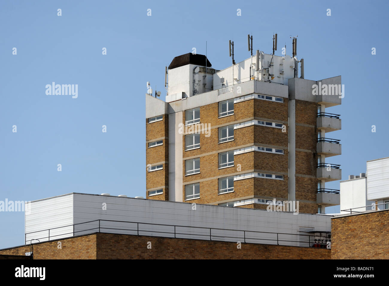 Bowland tower lancaster university lancashire hi-res stock photography ...