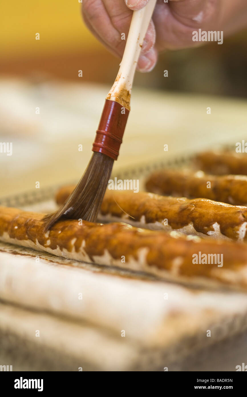 France, Gard, Bouquet, Les Amandes du Mont Bouquet at Jean Hager's ...
